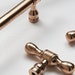 Rose Gold Cabinet Hardware, Solid Brass Cabinet Pulls, Copper Drawer ...