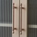 Rose Gold Cabinet Hardware, Solid Brass Cabinet Pulls, Copper Drawer ...