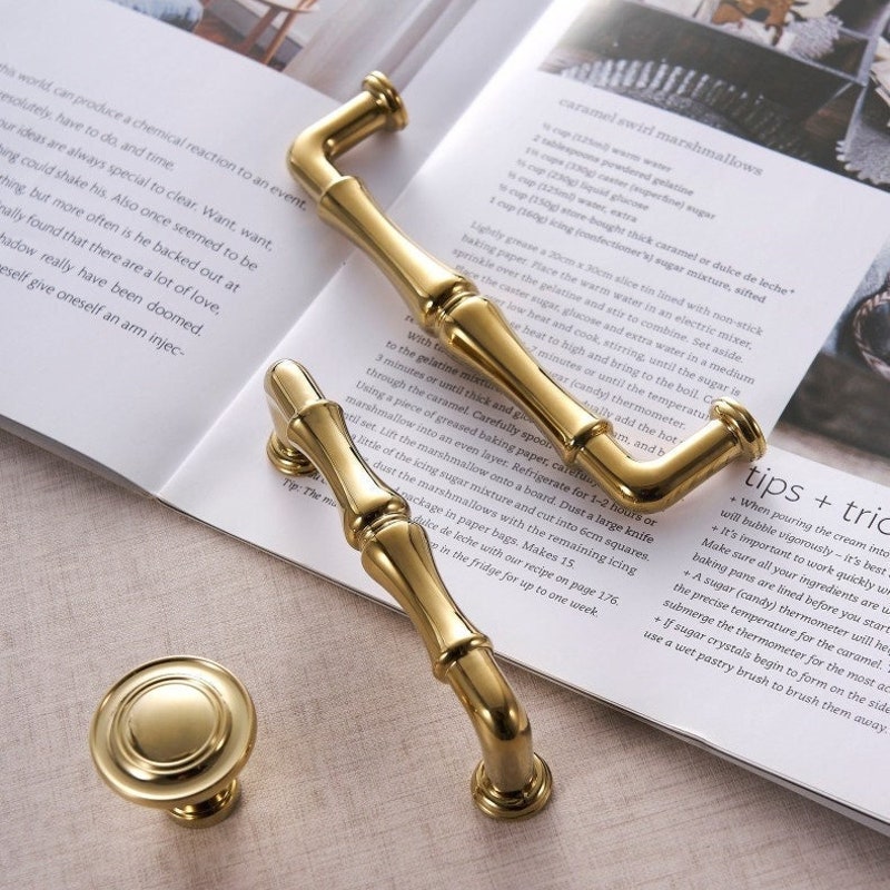 Brass Knobs and Pulls - Etsy