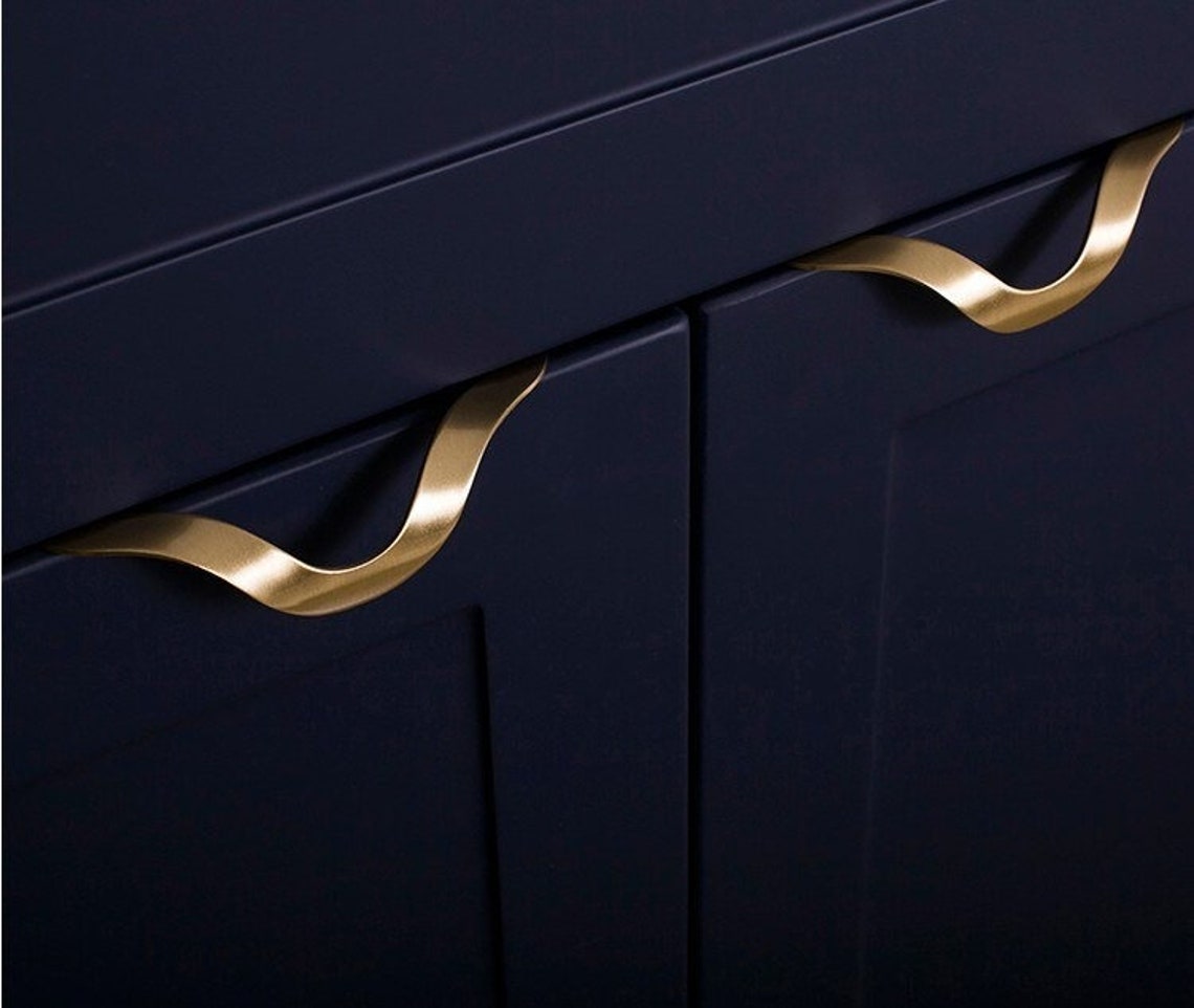 Invisible Handle Gold Invisible Handle Gold Handles and | Etsy