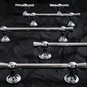Chrome Brass Drawer Handles and Cabinet Pulls, Chrome Cabinet Hardware ...