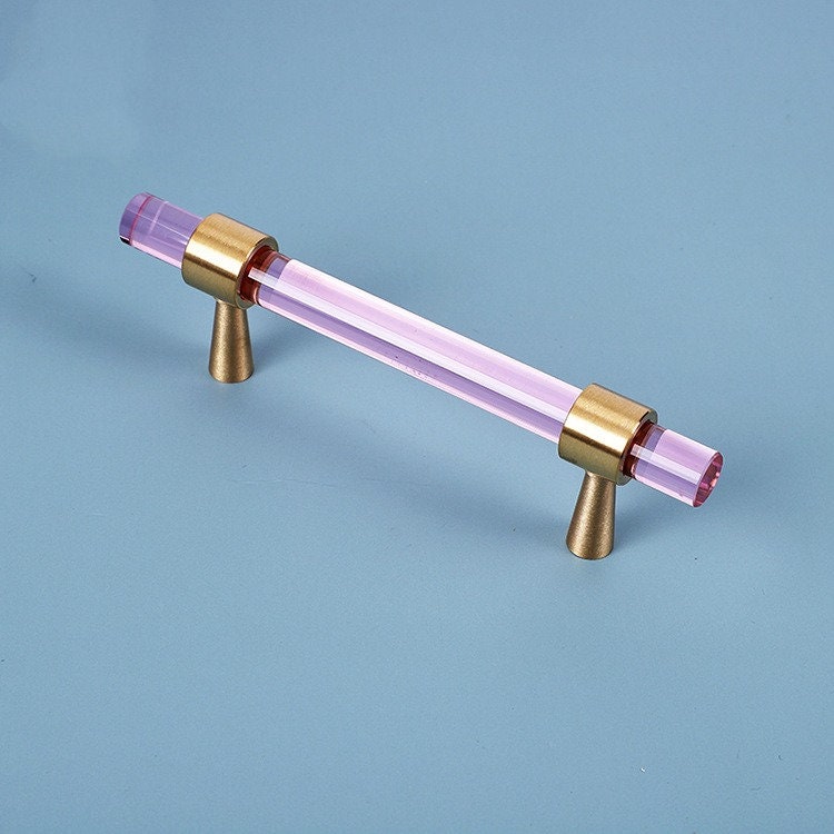 Acrylic Pull Handles Colorful Pulls Red Handles Black Pull - Etsy