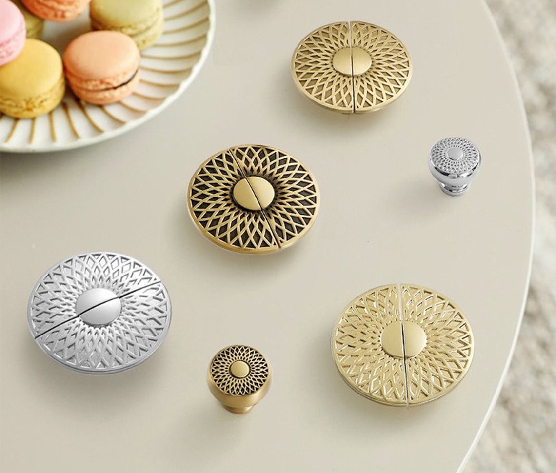Decorative Hardware Semi Circle Handle Decorative Knob - Etsy