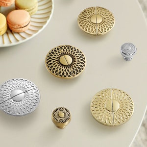 Decorative Hardware, Semi Circle Handle, Decorative Knob, Solid Brass Knobs, Brass Knobs and ...