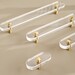 Acrylic Cabinet Hardware, Acrylic Pulls, Lucite Cabinet Pulls, Acrylic ...