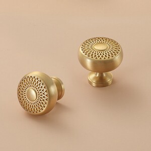 Decorative Hardware, Semi Circle Handle, Decorative Knob, Solid Brass Knobs, Brass Knobs and ...