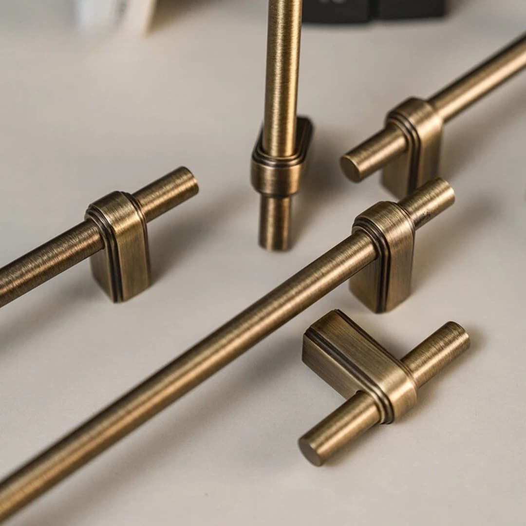 Solid Brass Knobs, Antique Brass Handles, Decorative Handles, Brass Pulls, Brass Pull Knob, Gold ...