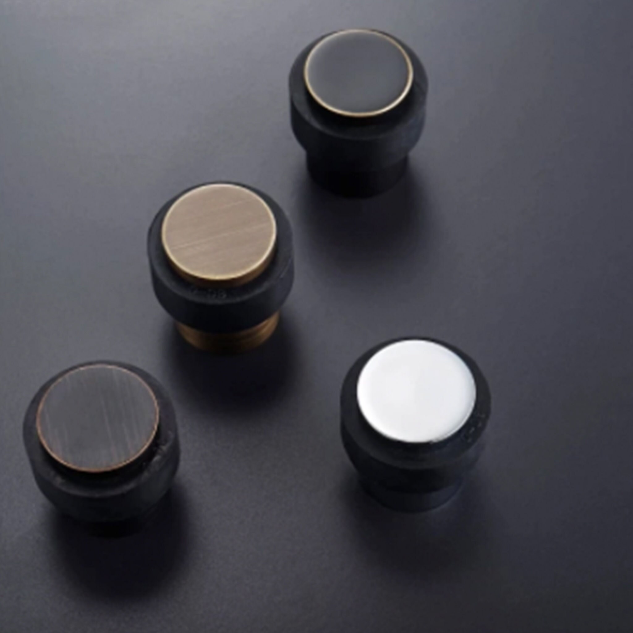 Brass Door Stop Solid Brass Door Stop Silver Door Stop Gold - Etsy