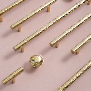 Polished Brass Cabinet Pulls, 3 3/4 Solid Brass Cabinet Handle ...