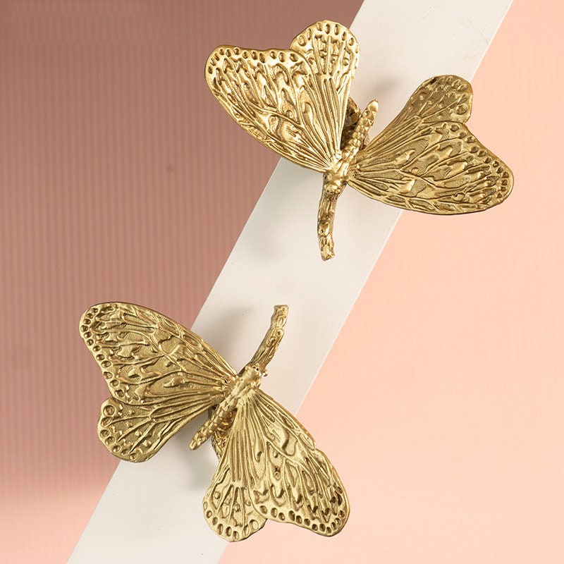 Butterfly Door Knob, Animal Knob for Nursery, Decorative Knobs, Animal ...