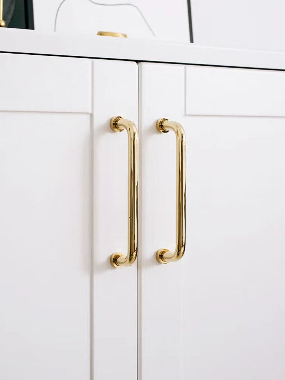 Gold Drawer Pulls, Modern Drawer Pulls, Minimalist Cabinet Handles ...