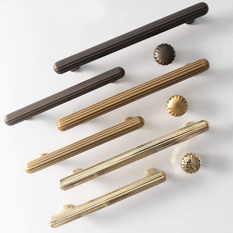 Solid Brass Drawer Pulls - Etsy