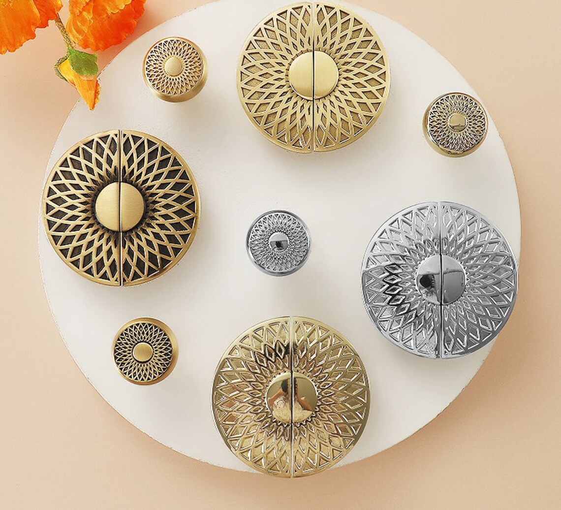 Decorative Hardware Semi Circle Handle Decorative Knob - Etsy