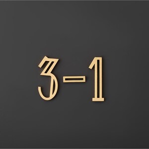 Front Door Signs, Brass Door Numbers, Front Door Decor Metal, Quirky ...