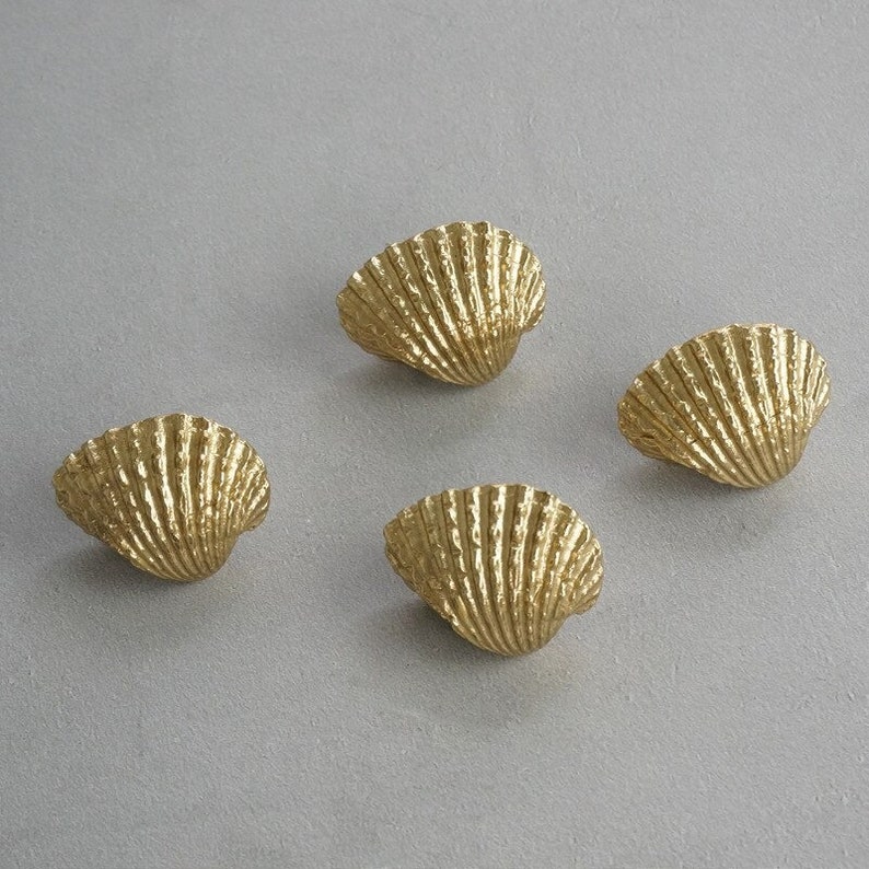 Seashell Knobs Beach Knobs and Pulls Beach Knobs Shell - Etsy
