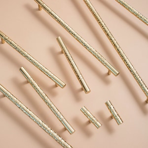 Polished Brass Cabinet Pulls, 3 3/4 Solid Brass Cabinet Handle ...