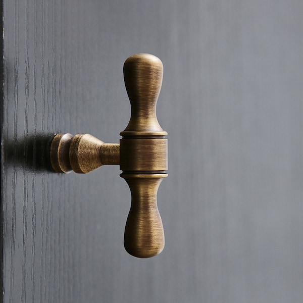 Brass Bronze Cabinet Hardware - Etsy