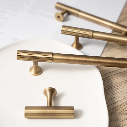 Hammer Design Solid Brass Drawer Pulls Knobs Cabinet Door - Etsy Canada