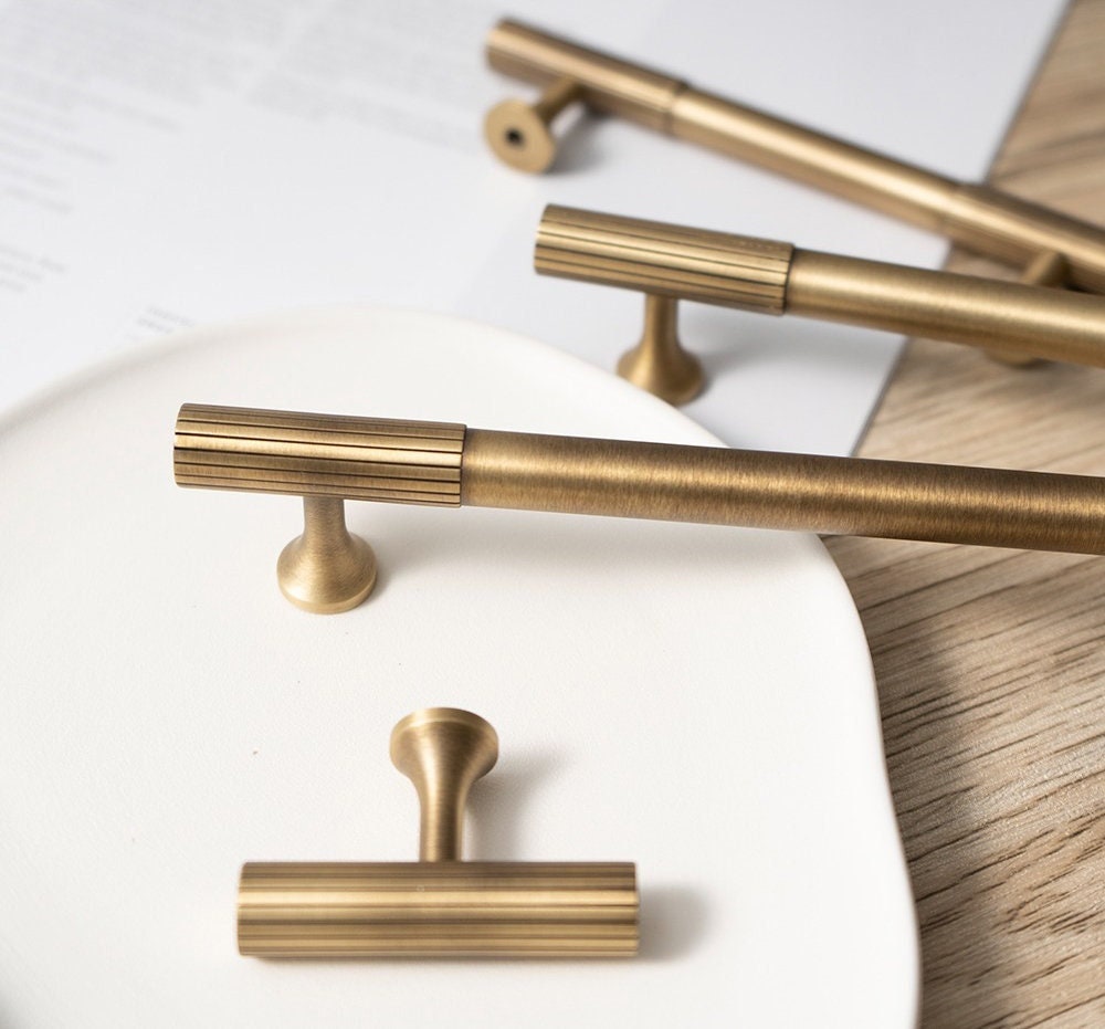 Solid Brass Knobs Solid Brass Handles Decorative Handles - Etsy