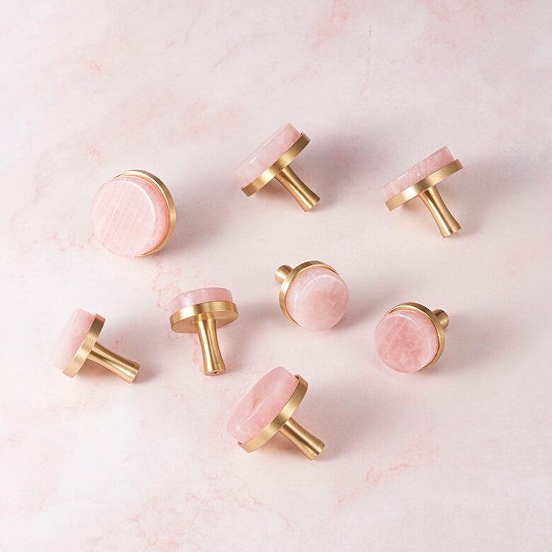 Pink Drawer Knobs - Etsy