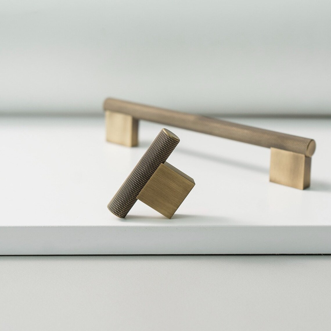 Solid Brass Cabinet Pulls Antique Brass Pulls Bronze Pull - Etsy