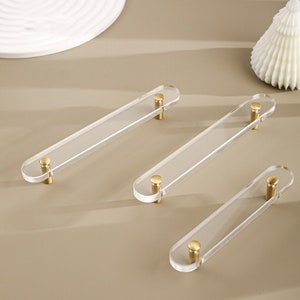 Acrylic Cabinet Hardware, Acrylic Pulls, Lucite Cabinet Pulls, Acrylic ...