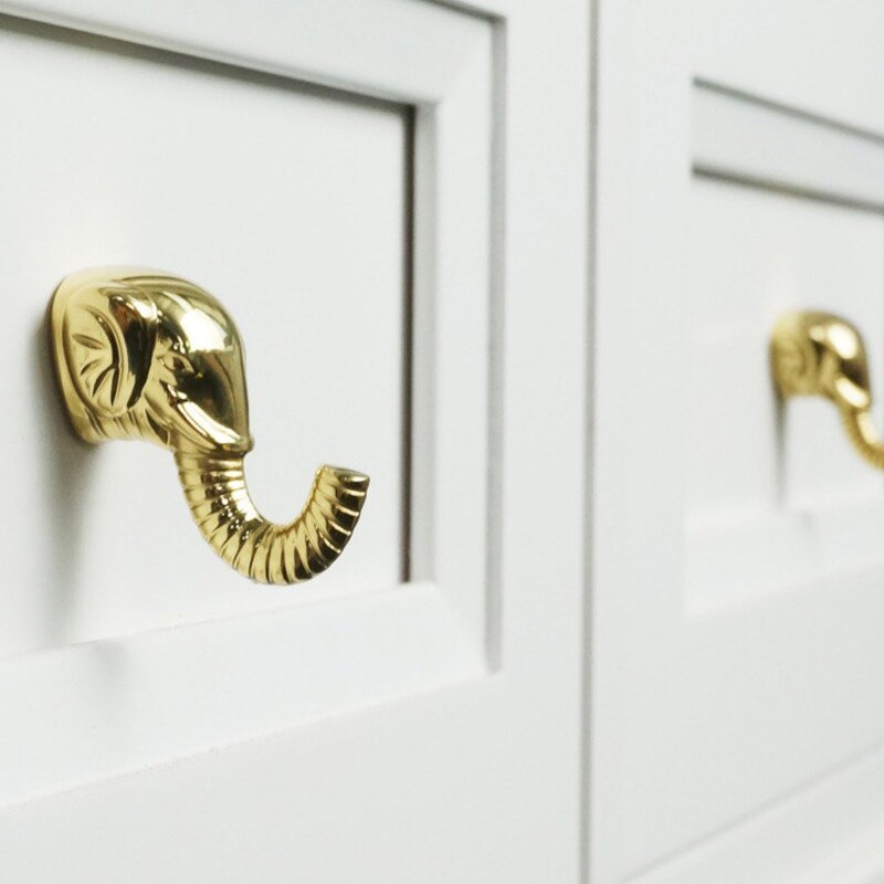 Elephant Knob - Etsy