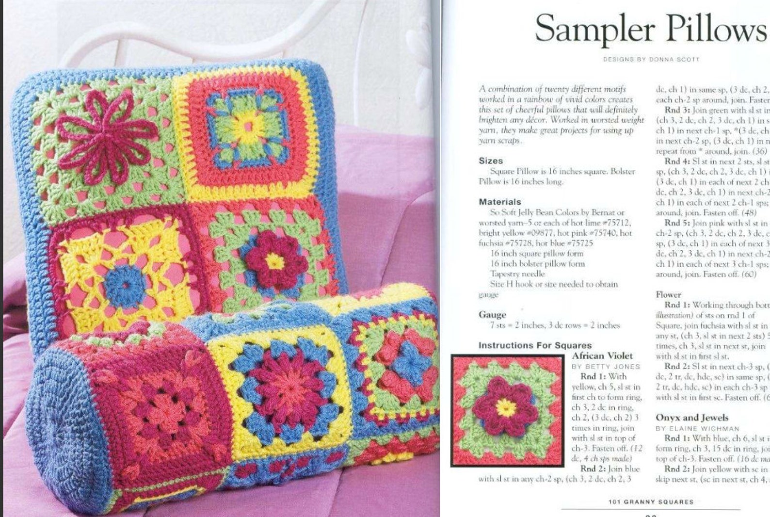 101 Granny Squares - Etsy