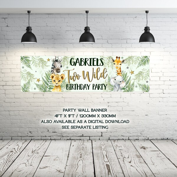 Jungle Banner - Etsy