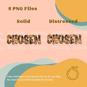 Chosen PNG Christian Fall Png Sublimation Faith Shirt Design ...