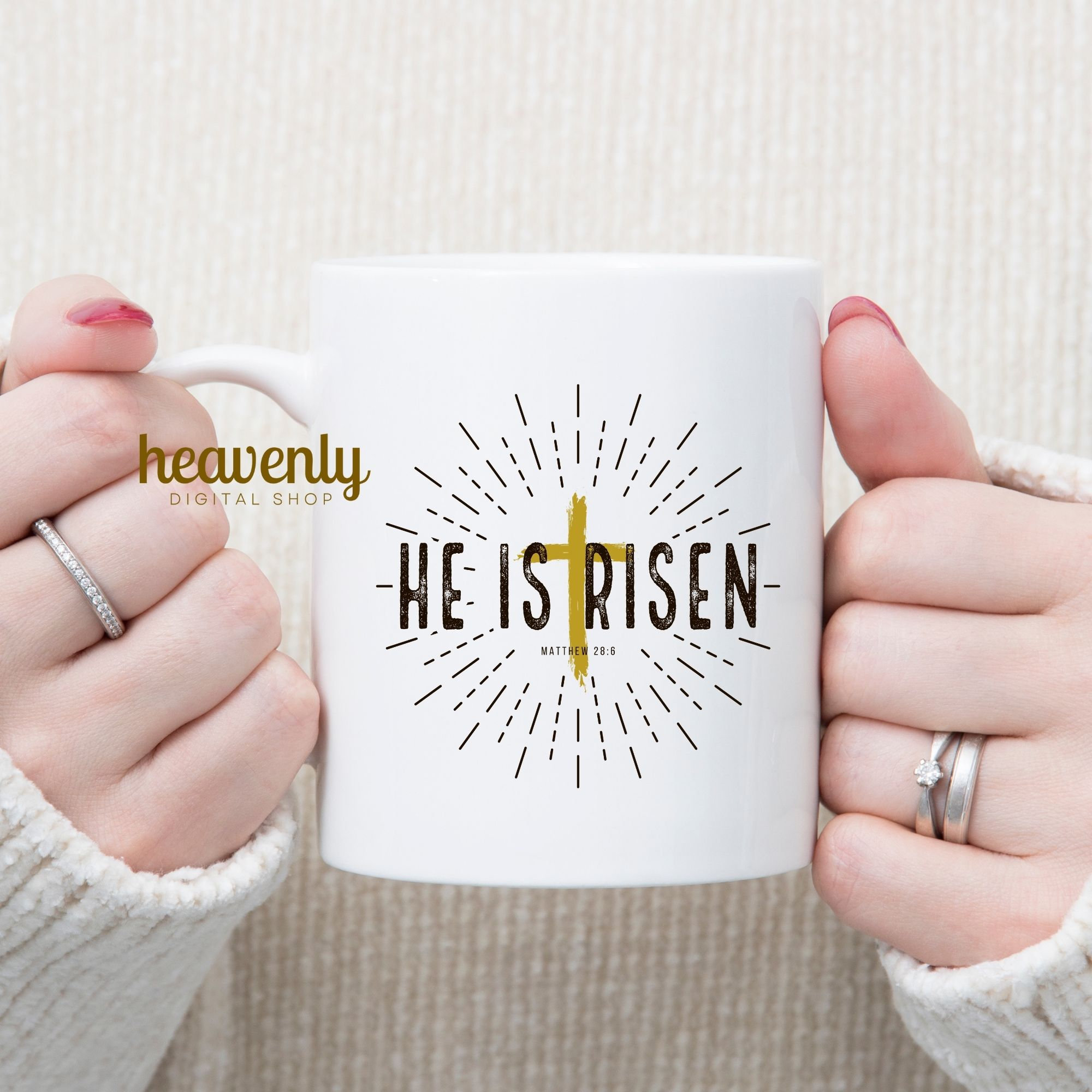 Christian PNG He is Risen Png Christian Sublimation Design - Etsy