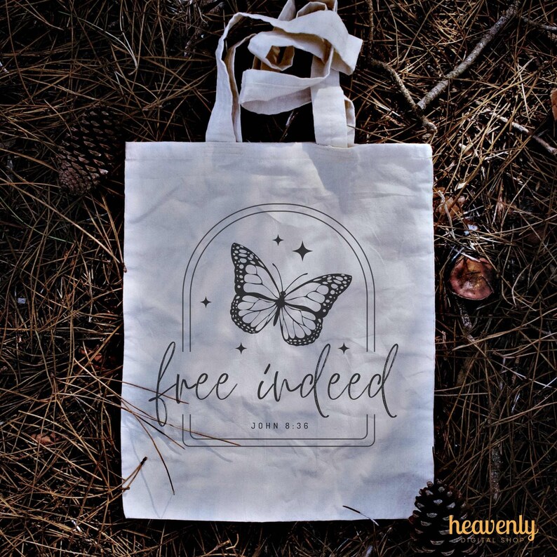 Free Indeed Svg Png Butterflyn Svg Christian Svg Jesus Svg - Etsy