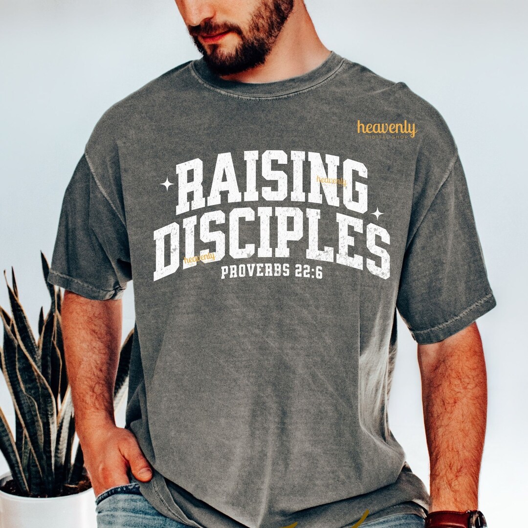 Raising Disciples SVG Christian Mom PNG Sublimation Design Homeschool ...