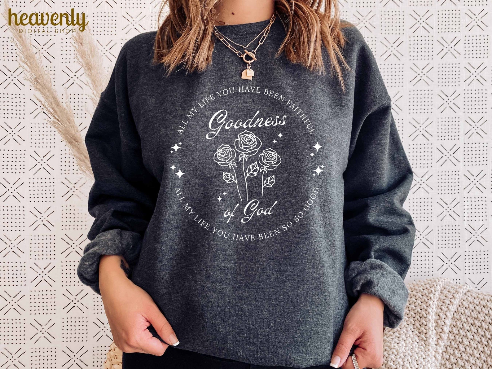 Goodness of God Svg Rose Flower Svg Christian PNG Sublimation,all My ...