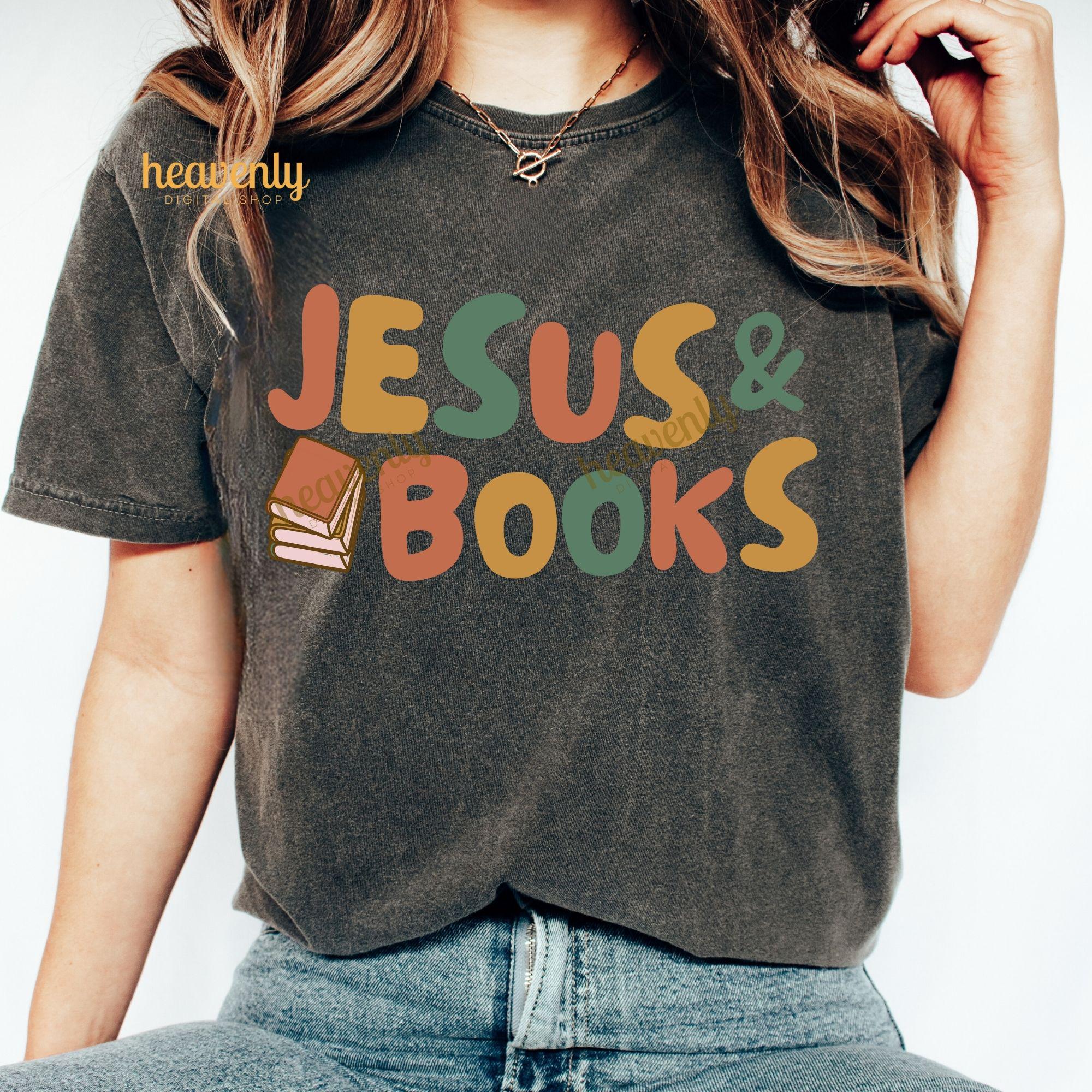 Jesus and Books PNG Christian Family Matching Png Sublimation Design ...