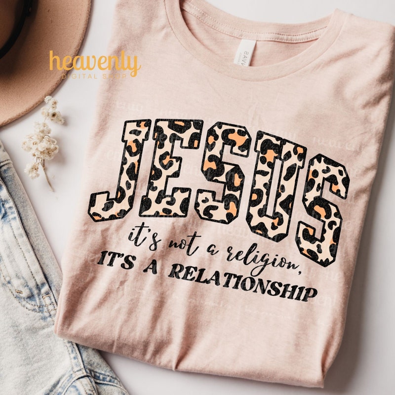 Jesus Its Not a Religion - Etsy