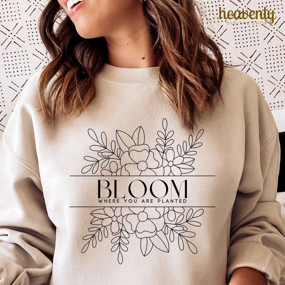 Christian SVG Christian PNG Bloom Where You Are Planted Christian ...