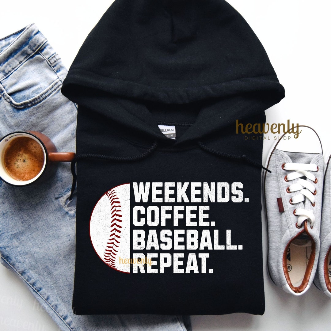 Baseball PNG Sublimation Design Weekends Coffee Baseball Repeat PNG ...