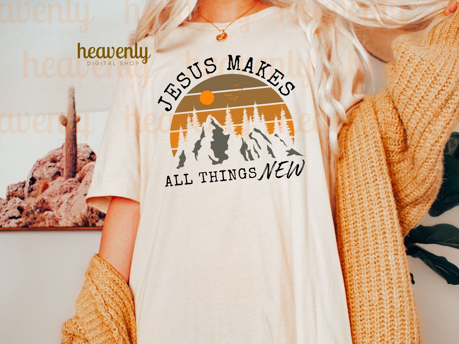 Jesus Makes All Things New Png, Christian Png Sublimation, Positive Png ...