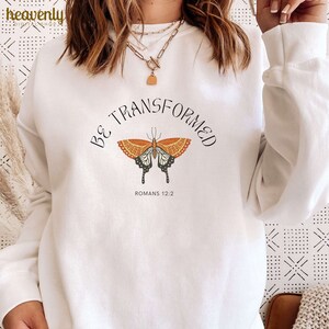 Be Transformed Butterfly PNG Christian Sublimation Bible Verse Tshirt ...