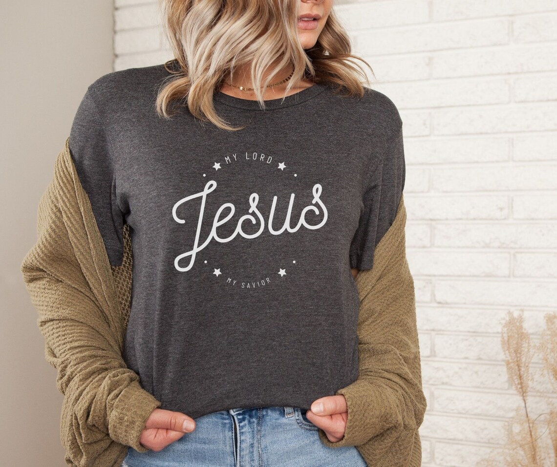 Jesus Shirt | Christian Shirt | Scripture PNG Bible Verse PNG T-shirt ...