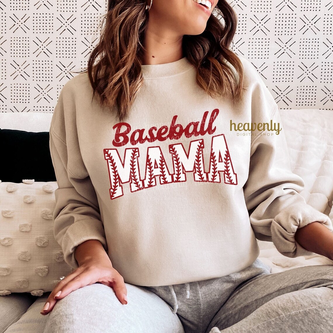Baseball Mama SVG Baseball Mom PNG Sublimation Design Base Ball Mum Cut ...