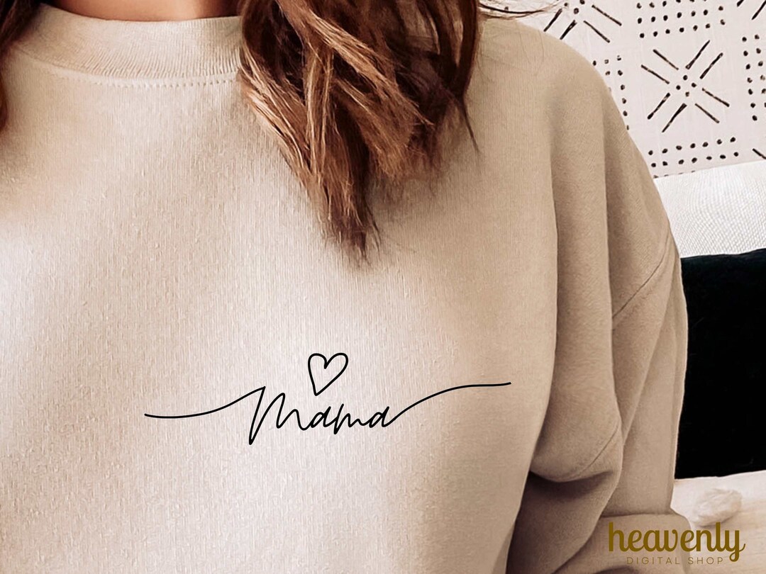 Minimalist Mama Svg Mama Png Aesthetic Mom Png Sublimation Design ...