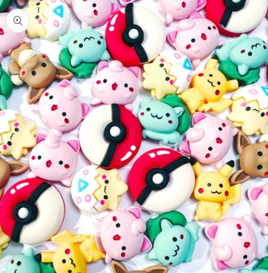 Pokemon Croc Charms - Etsy