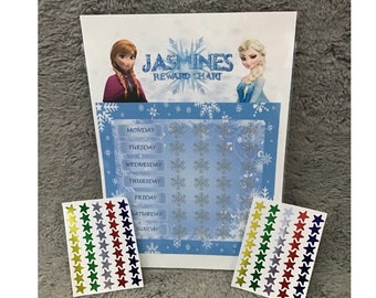 Frozen Reward Chart | Etsy