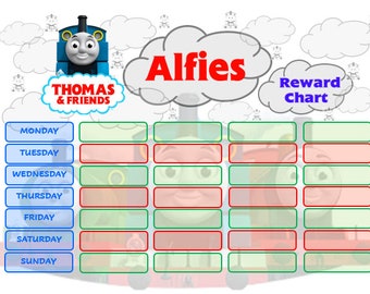 Friends Reward Chart - Etsy