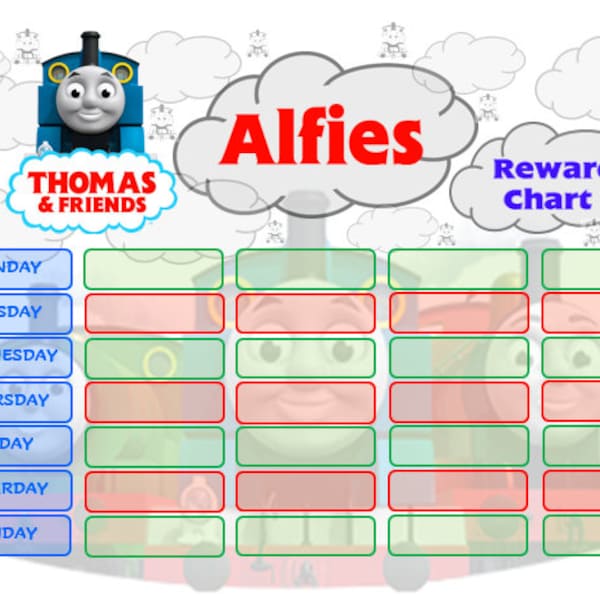 Thomas and Friends Stickers - Etsy
