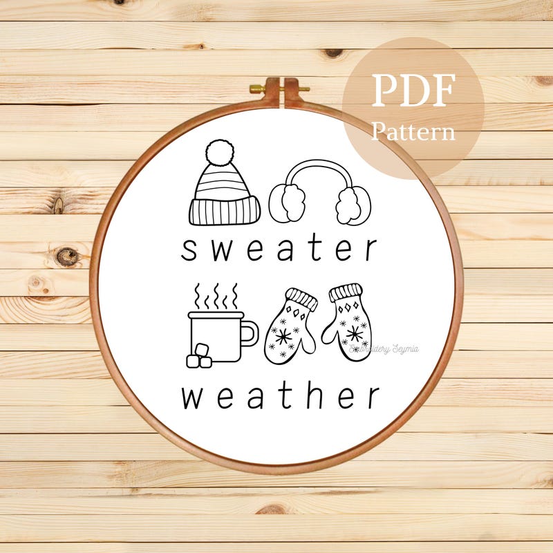 Sweater Weather Printable - Etsy