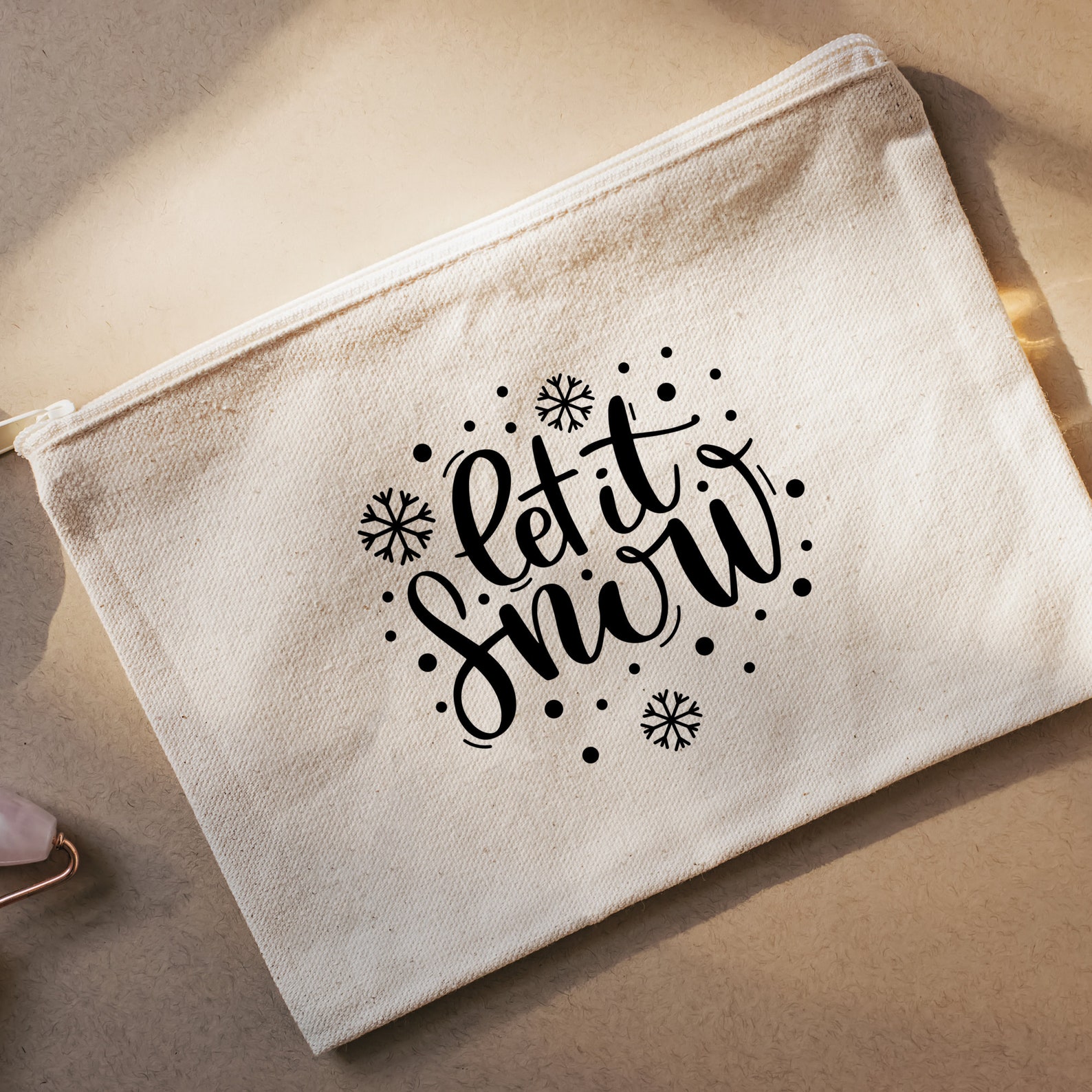 Let It Snow Hand Embroidery Pattern: Winter DIY Hoop Art (PDF Pattern ...