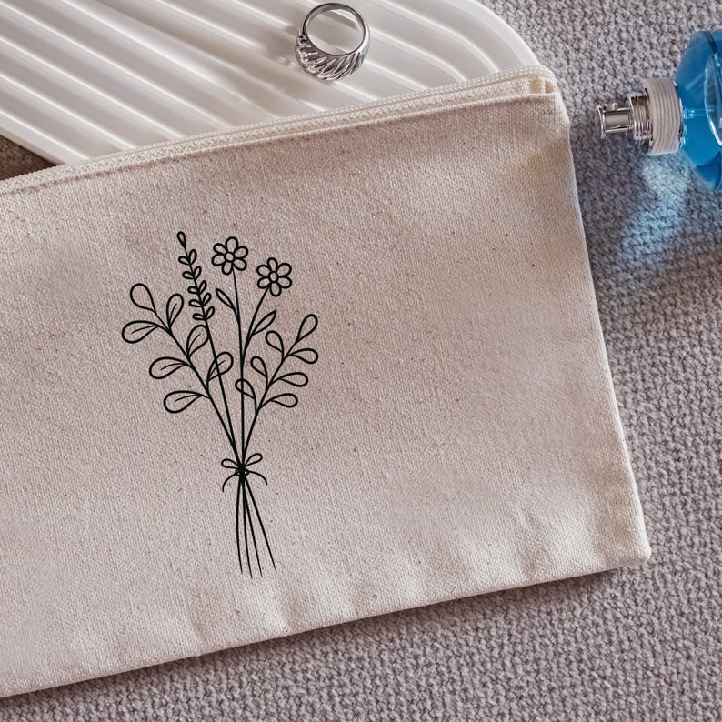 Flower Bouquet Hand Embroidery Pattern: 10 Floral Designs (PDF Pattern ...